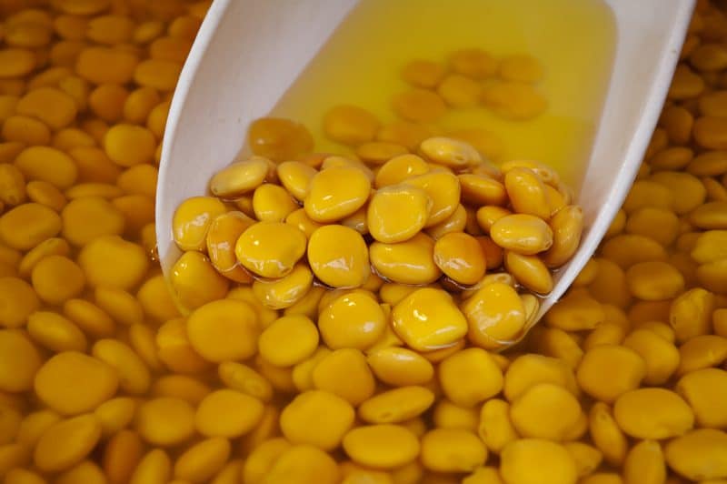 LUPINI - Ricetta Mediterranea