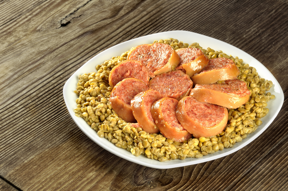 zampone con lenticchie ricetta mediterranea - Ricetta Mediterranea